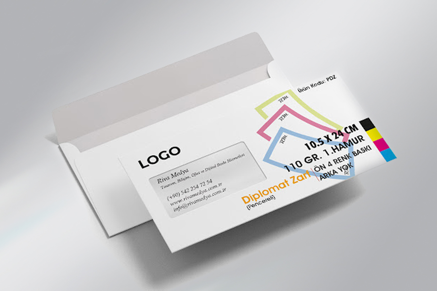 Diplomat Zarf – SÜREKLİ FORM / AKABE FORM MATBAA